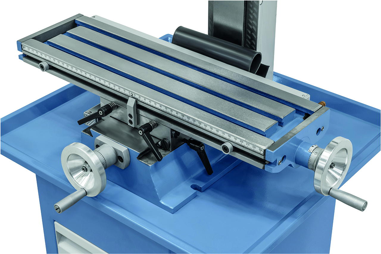 Drilling and milling machine BF 18 BDC incl. 3-axis-digital readout DT 40 | Bernardo